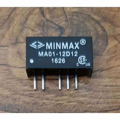 مبدل MA01-12D12 مبدل DC TO DC فروشگاه قطعات الکترونیک برنا مبدل مین مکس MA01-12D12